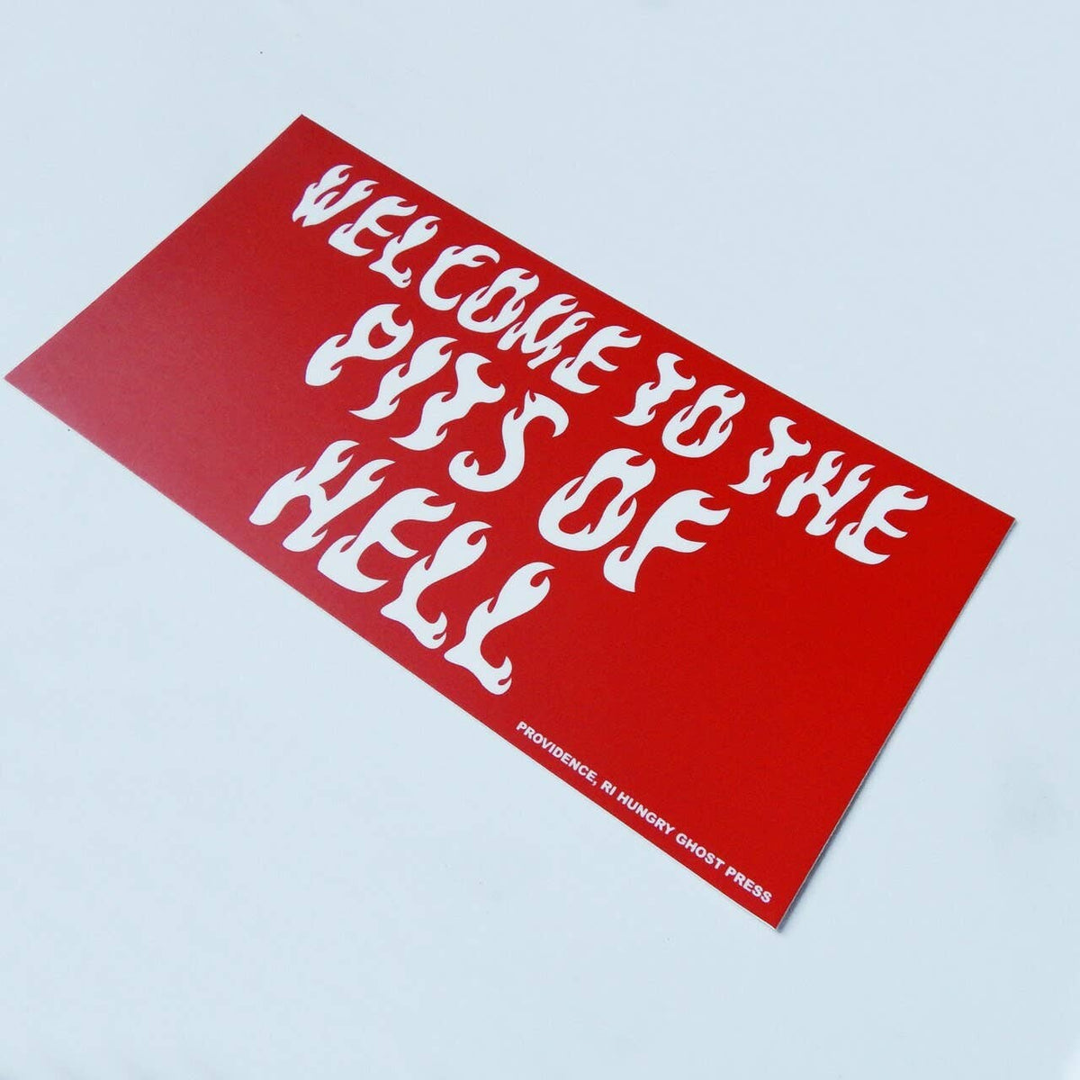Pits of Hell Bumper Sticker – MEMO EVANSVILLE