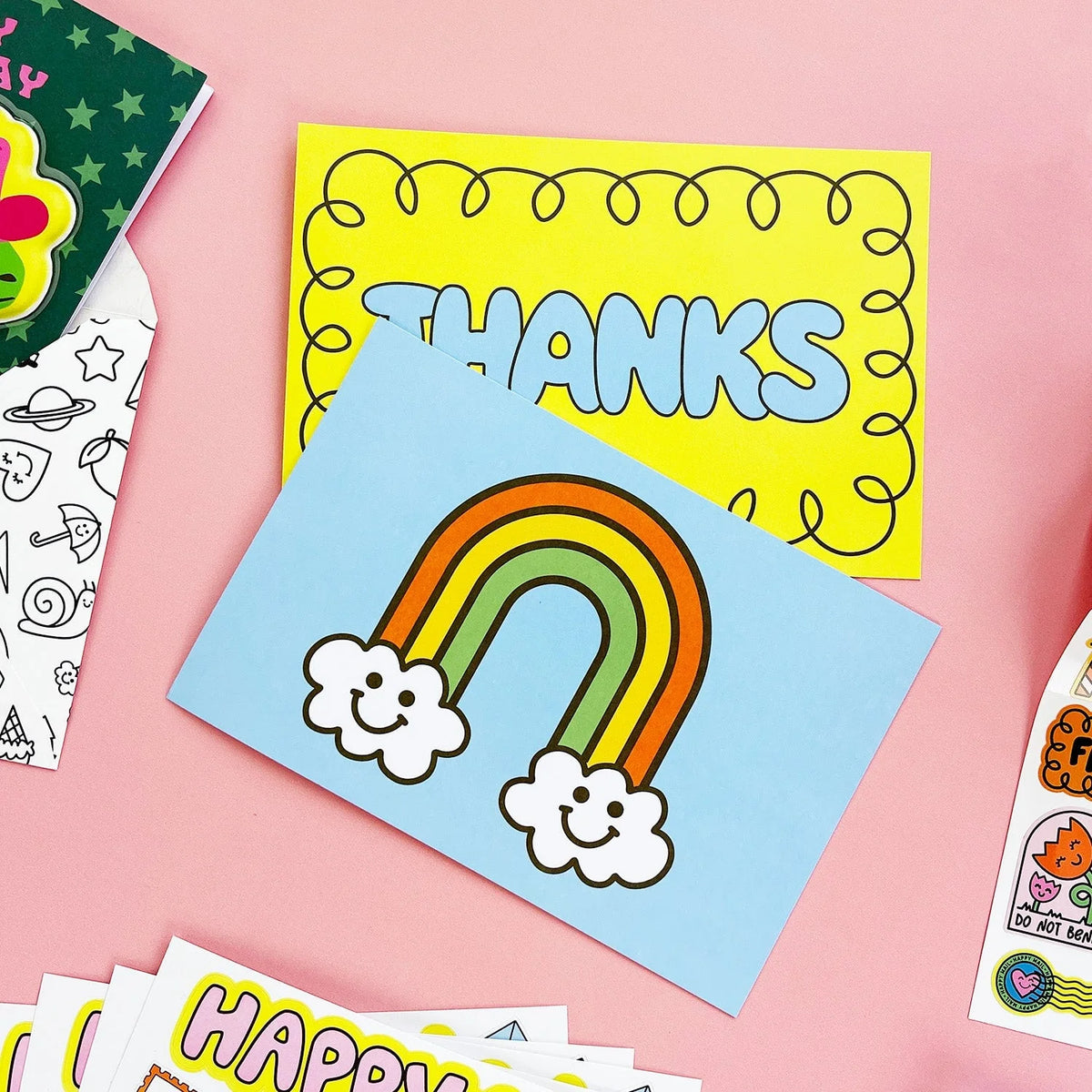 Super Cute Stickers - Postcard Book – Memo Paper Goods