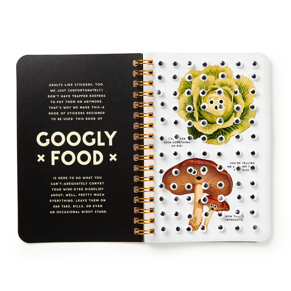 Googly Food - Sticker Book – MEMO EVANSVILLE