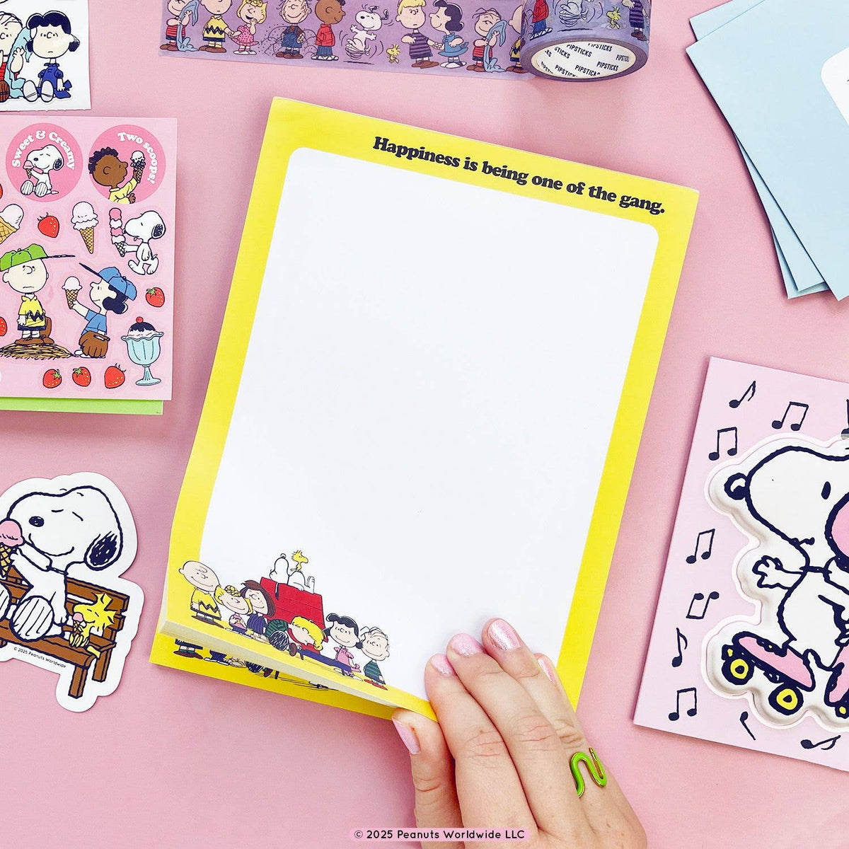 Peanuts One Of The Gang - Notepad – MEMO EVANSVILLE